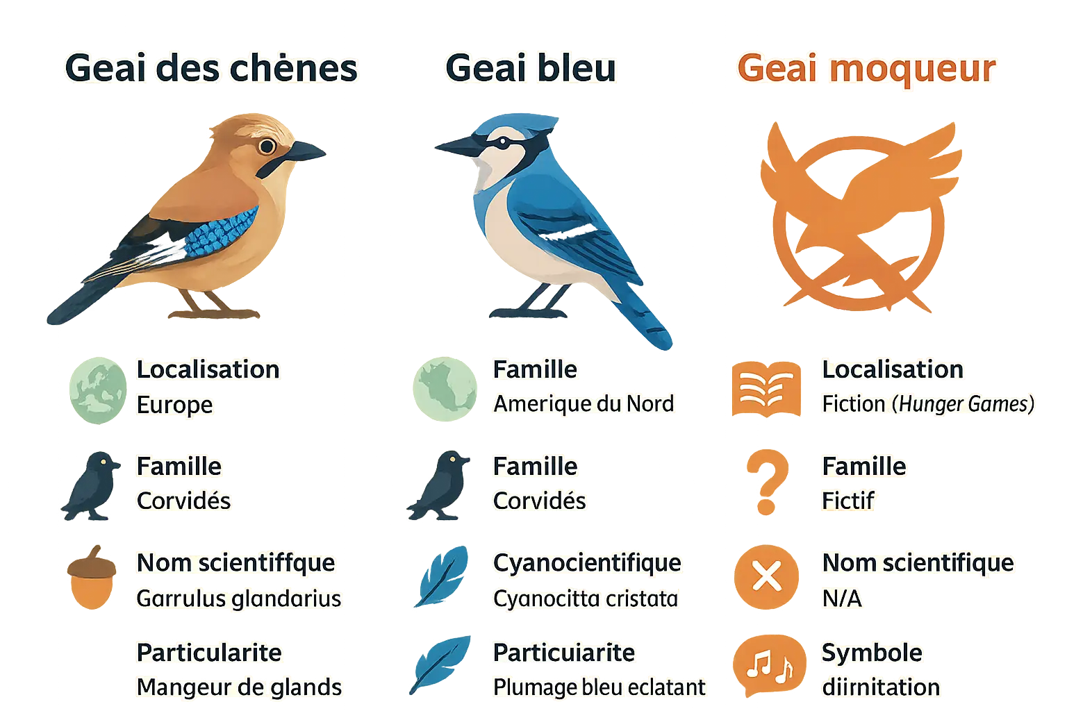 ᐅ Geai : tout connaître de A à Z sur cet oiseau - ELUNET