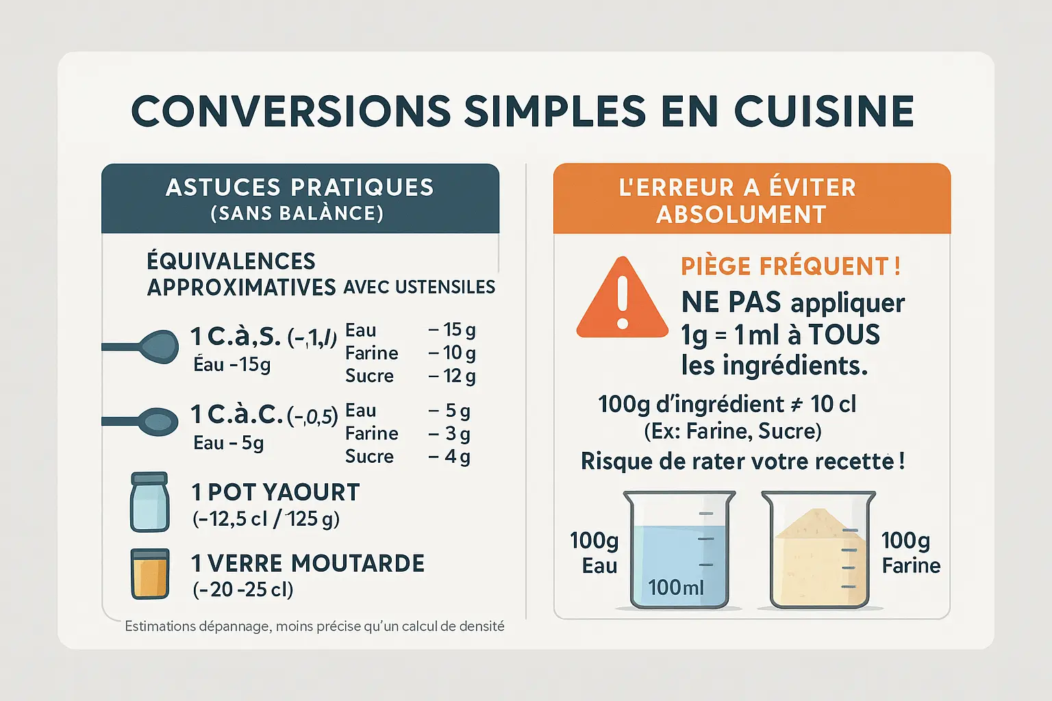 ᐅ Convertisseur de grammes en centilitres : tableau de conversion & calcul - ICCGOV