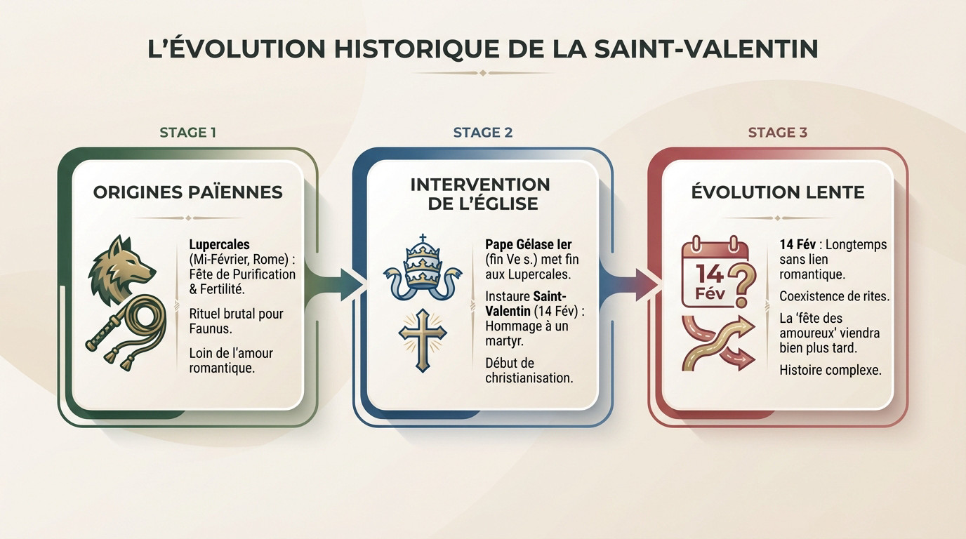 Saint Valentin origine | Toute la vraie histoire 2026