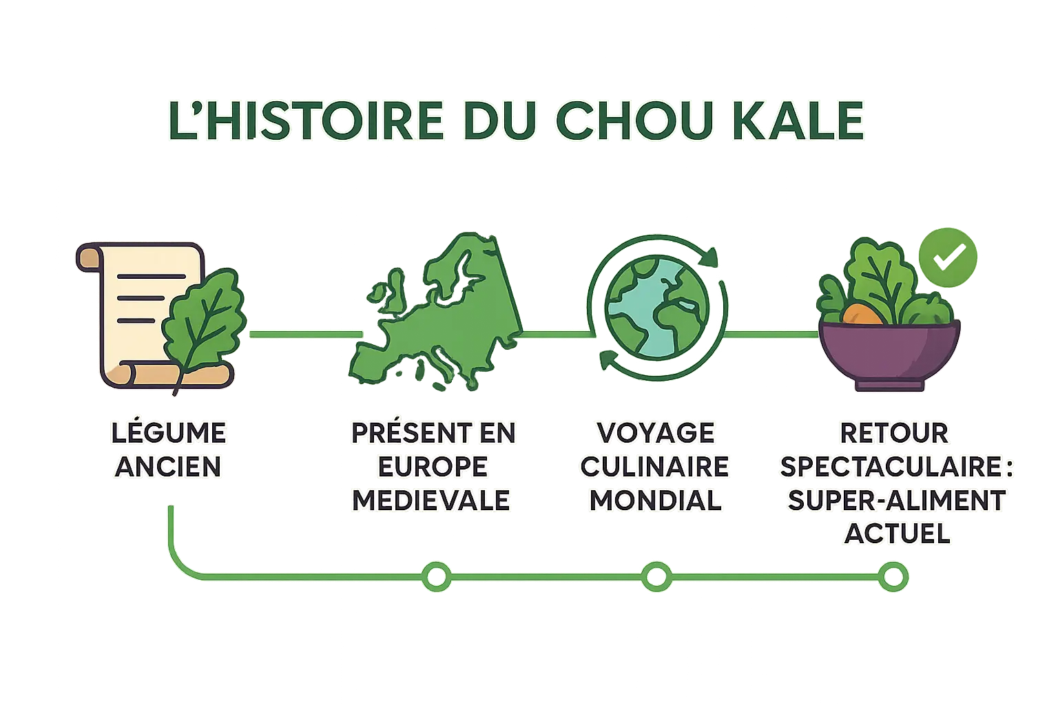 Le chou kale : trésor à redécouvrir dans l'assiette - Trucs et Déco